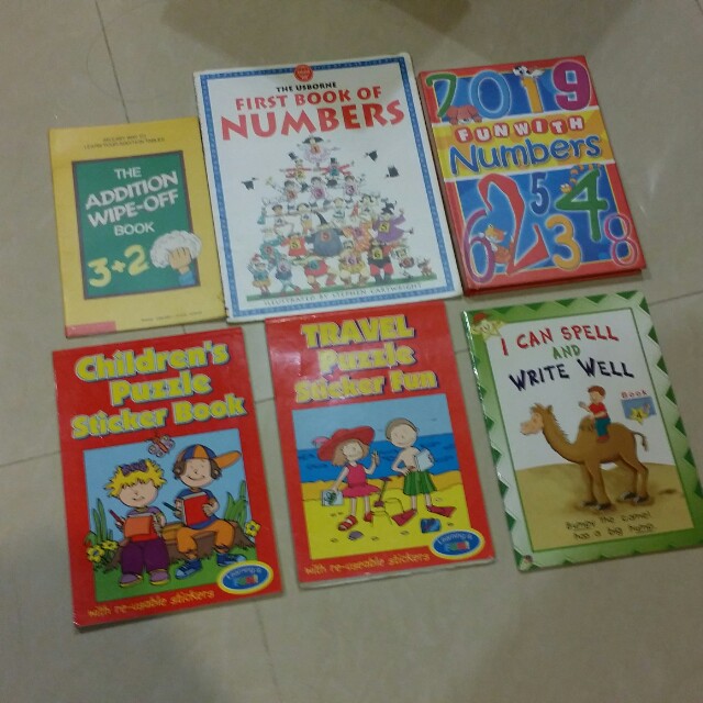 Six Books, Hobbies & Toys, Books & Magazines, Children's Books on Carousell