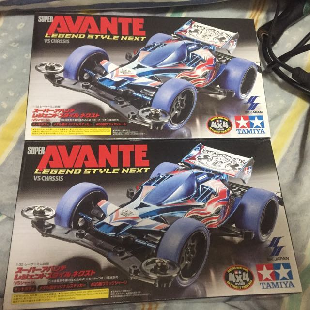 Tamiya Mini 4WD Super Avante Legend Style Next [Set of 2 Pcs], Hobbies ...