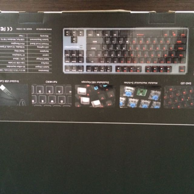 Tecware Phantom Backlit Mechanical Keyboard, Computers & Tech, Parts ...