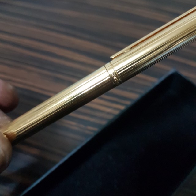 Vintage Gold Pen, Men's Fashion, Watches & Accessories, Jewelry on ...