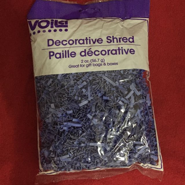Voila Royal Blue Decorative Shredded Paper, 2-oz. Bags, Hobbies & Toys ...