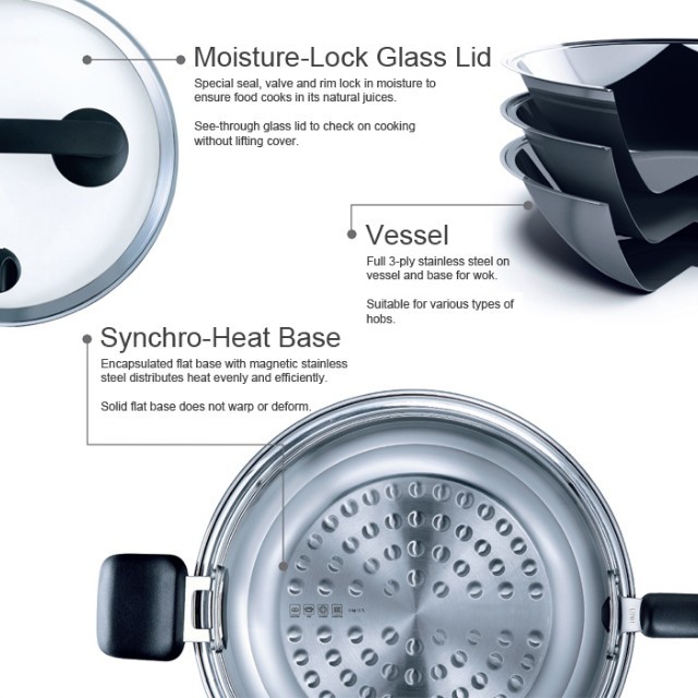 BRAND NEW Tupperware Wok 38cm, TV & Home Appliances, Kitchen Appliances ...