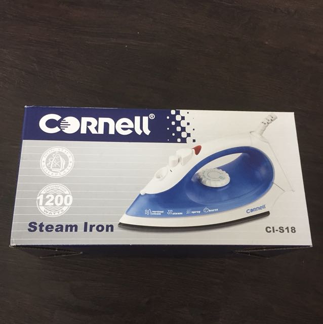 Cornell Steam Iron, TV & Home Appliances, Irons & Steamers on Carousell