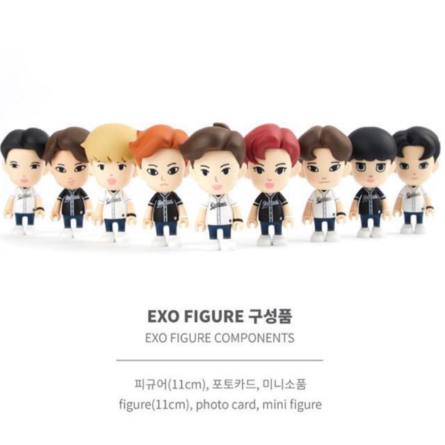 EXO X MINISO FIGURES, Entertainment, K-Wave on Carousell