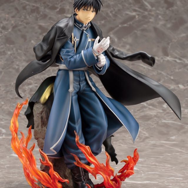 Kotobukiya Fullmetal Alchemist Col. Mustang 1/8 scale figure, Hobbies ...