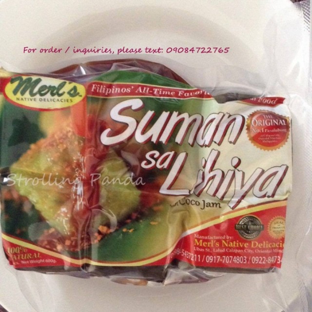 Merl's Suman sa Lihiya (2016 Choice Award), Food & Drinks, Local Eats ...