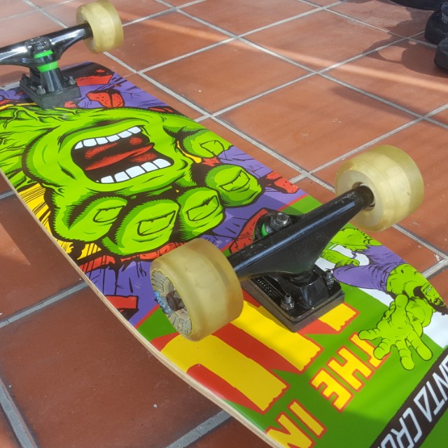 Santa Cruz Cruiser (Hulk Hand) Complete, Hobbies & Toys, Toys & Games ...