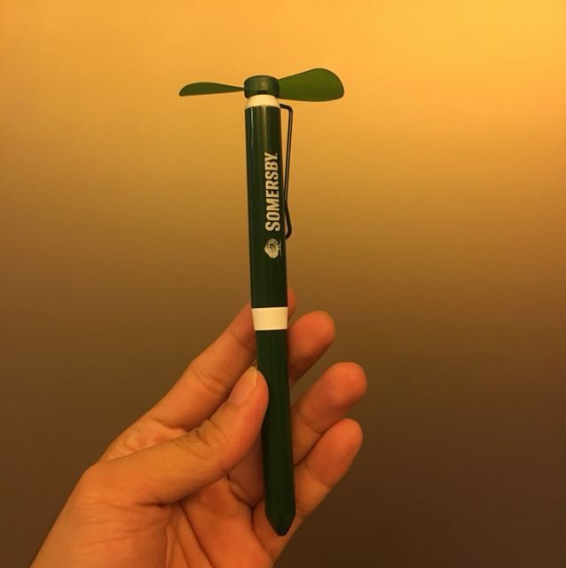 Somersby Metal Fan Pen 2 units, Hobbies & Toys, Stationery & Craft ...
