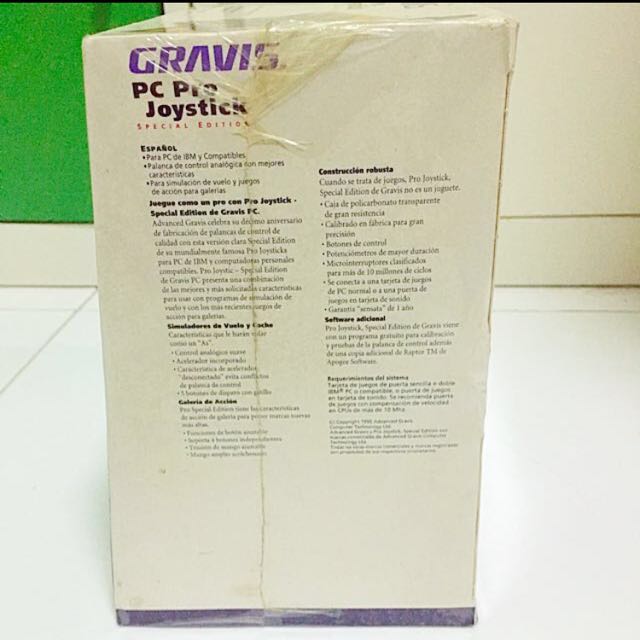 Special Edition Gravis PC Pro Joystick, Computers & Tech, Parts ...