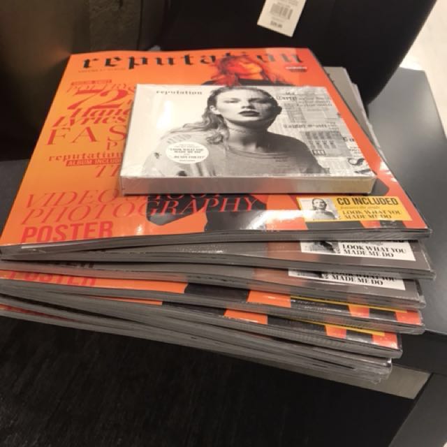 Taylor Swift reputation Target Exclusive magazines (CD included ...