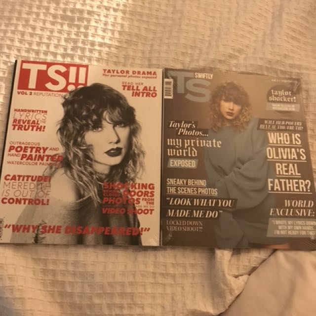 Taylor Swift Reputation Target Exclusive Magazines Cd Included
