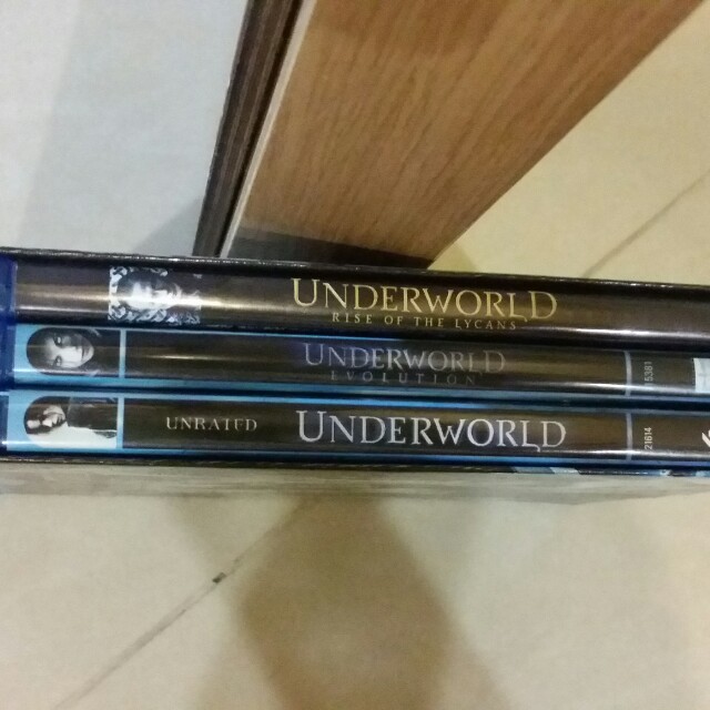 Underworld Trilogy Blu-ray, Hobbies & Toys, Music & Media, CDs & DVDs on Carousell