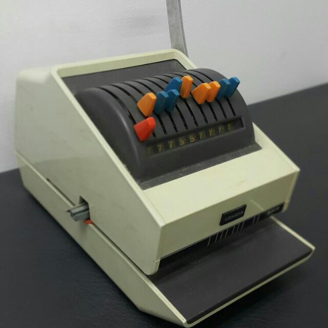 Vintage Cheque Writer, Hobbies & Toys, Memorabilia & Collectibles ...