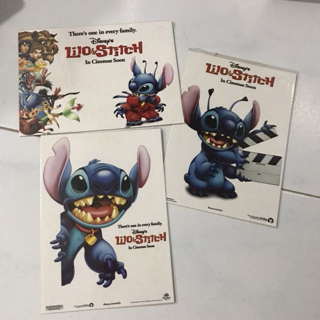 Authentic Lilo & Stitch postcards !, Everything Else on Carousell