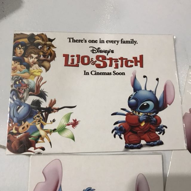 Authentic Lilo & Stitch postcards !, Everything Else on Carousell