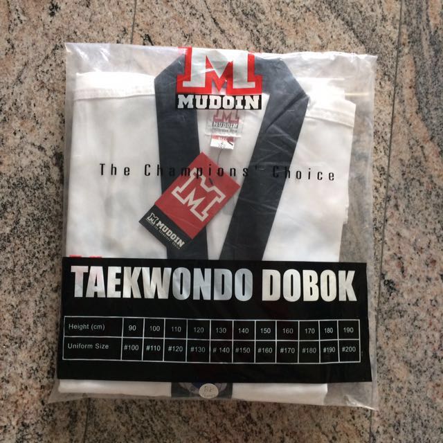 [DESPERATE] STF Black Belt Taekwondo Uniform, Sports Equipment ...