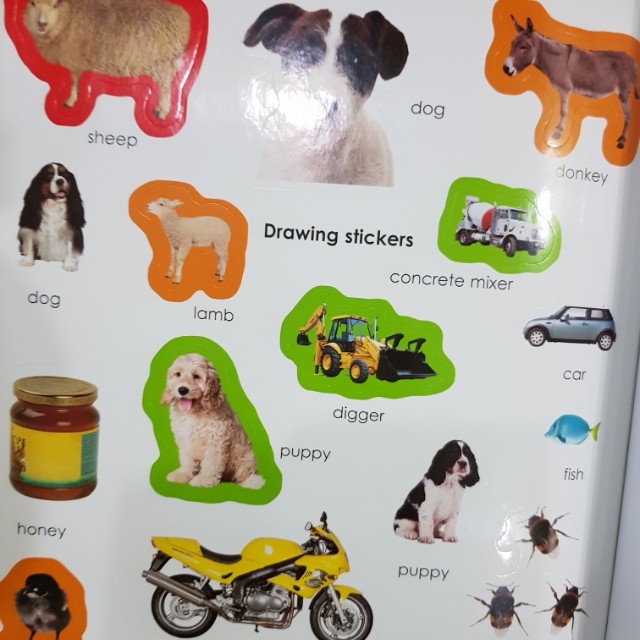 Giant Sticker Activity Workbook, Hobbies & Toys, Books & Magazines ...