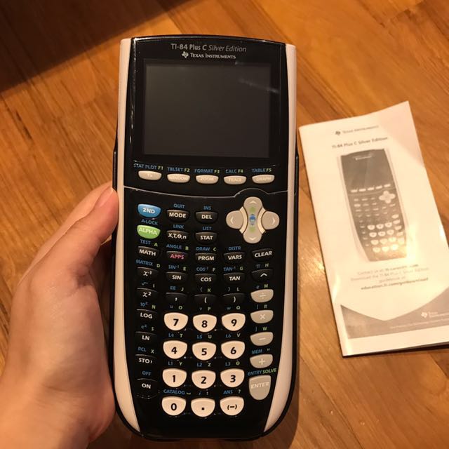 Graphic Calculator TI-84 Plus C Silver Edition, Computers & Tech ...