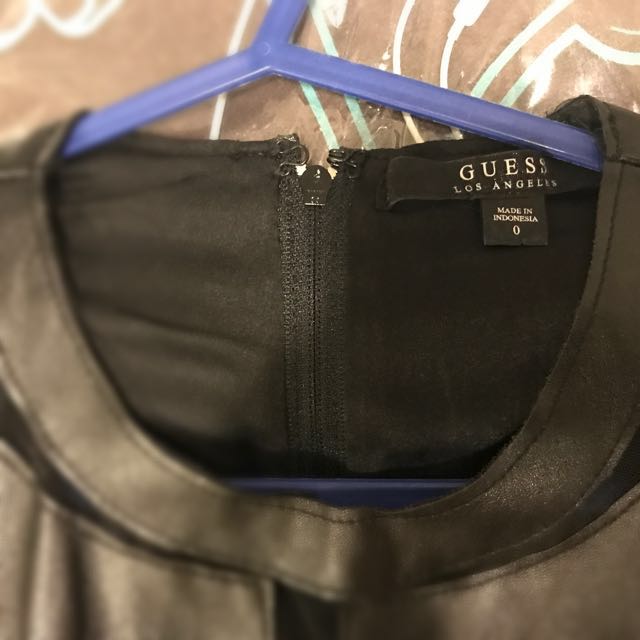 GUESS Sexy See-thru (partial) Mini Dress, Women's Fashion, Dresses ...