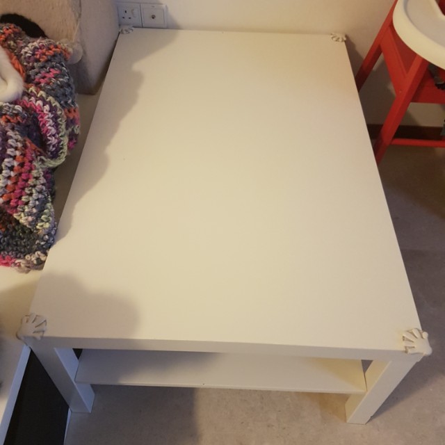 Ikea malm coffee table, Furniture & Home Living, Furniture, Tables & Sets on Carousell