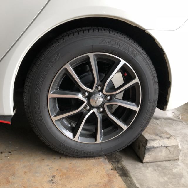 Lancer ex original sport rims, Car Accessories on Carousell