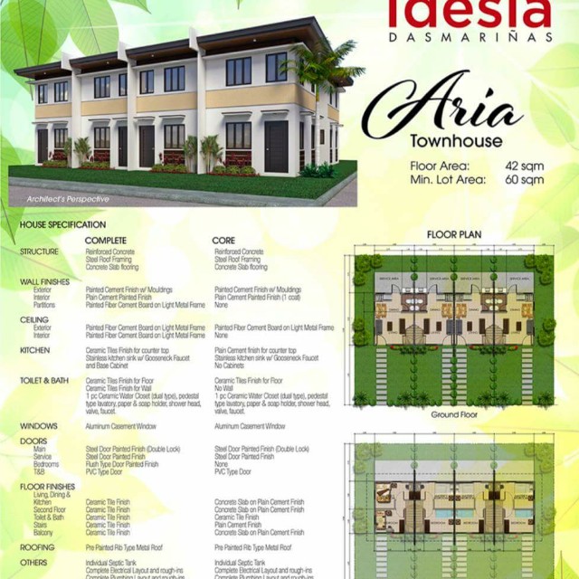 New Townhouse infront Robinson Dasma, Property, For Sale on Carousell