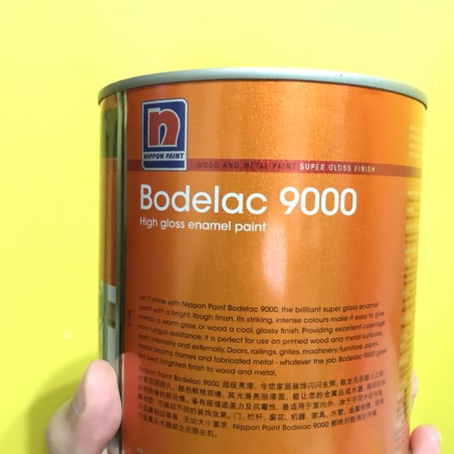Nippon Paint Bodelac 9000 White (Sealed), Furniture & Home Living ...
