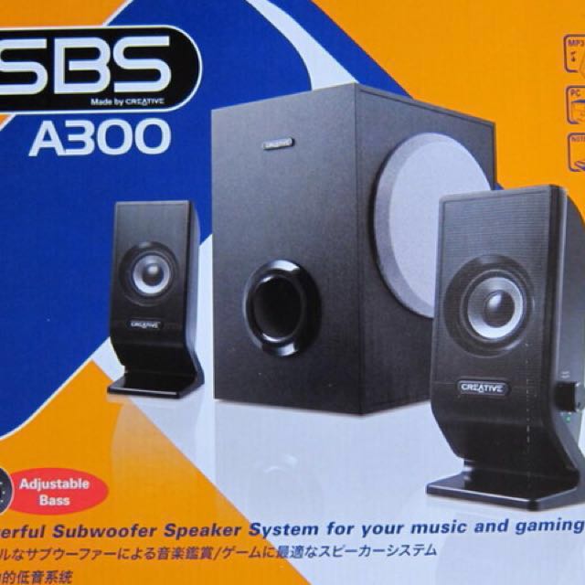 (Reserved)Creative A300 multimedia Speakers, Audio, Soundbars, Speakers ...
