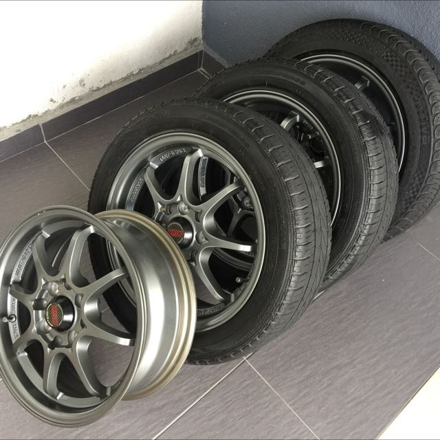Rim & Tayar 14" RAVS, Auto Accessories on Carousell
