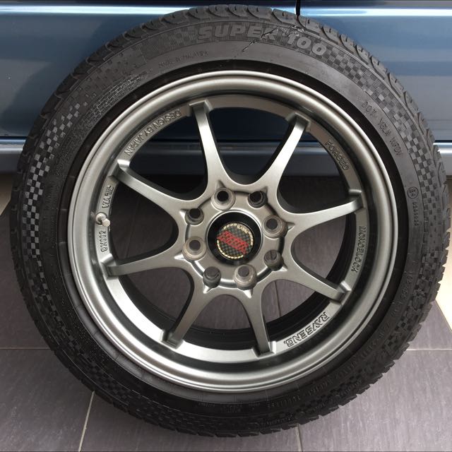 Rim & Tayar 14" RAVS, Auto Accessories on Carousell