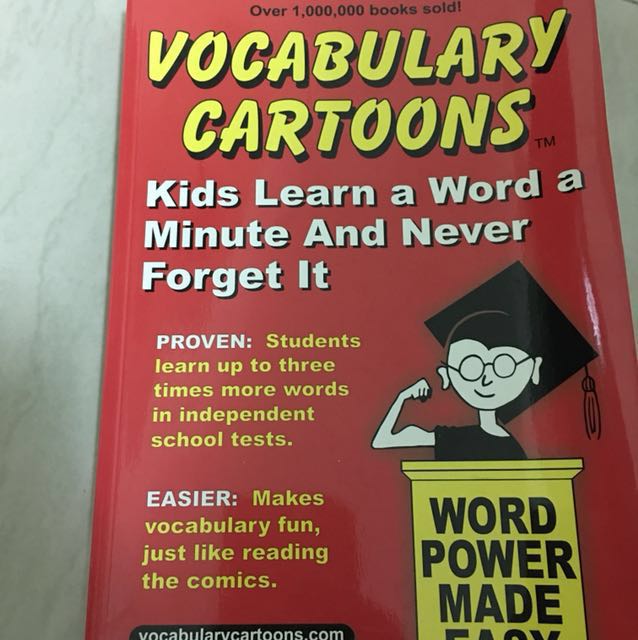 Vocabulary Cartoons, Hobbies & Toys, Books & Magazines, Textbooks on ...