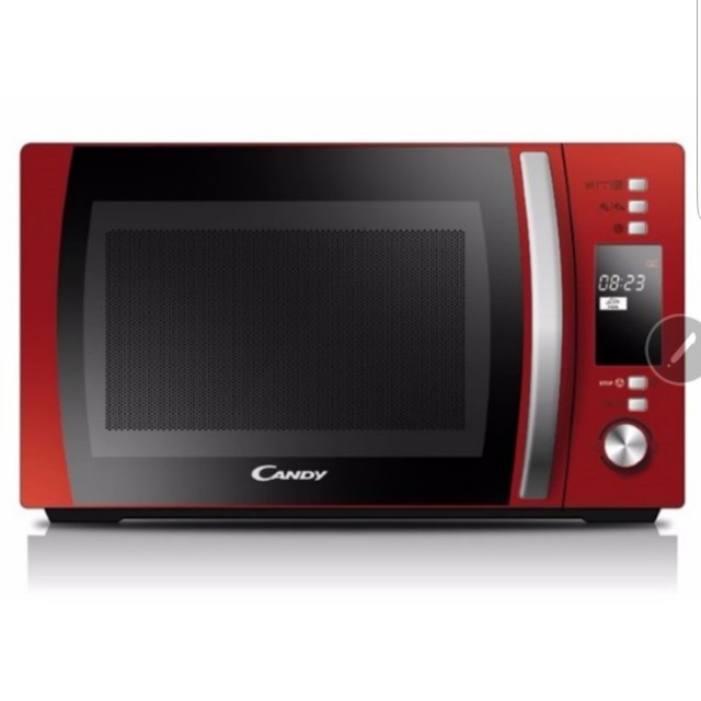 [Brand New] Candy Red Microwave Oven with Grill CMXG20DR, TV & Home ...