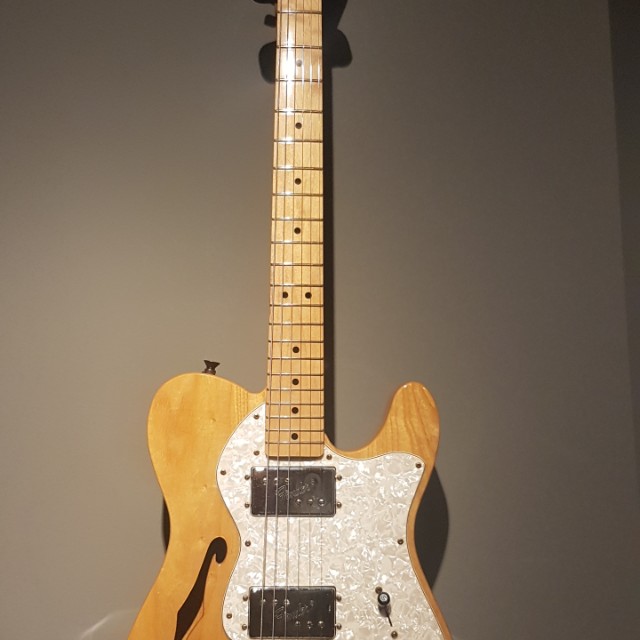 Fender 72 thinline telecaster MIM, Hobbies & Toys, Music & Media ...