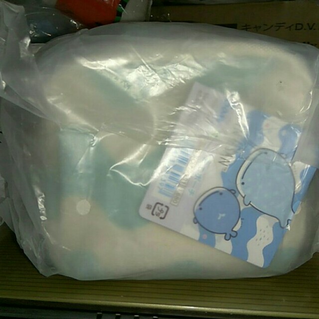 [LAST ONE!] Jinbei-san: Whale Shark Square Multi-purpose Mini Pouch ...