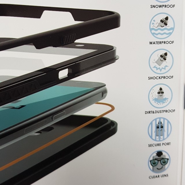 NOTE 8 WATERPROOF CASE PUNKCASE STUDSTAR RED IP68, Mobile Phones ...