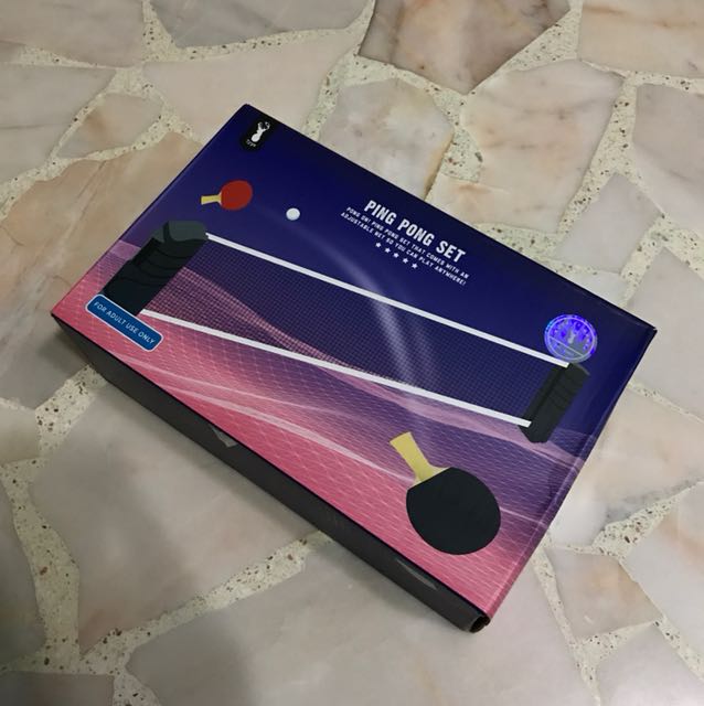 Ping pong set, Hobbies & Toys, Toys & Games on Carousell