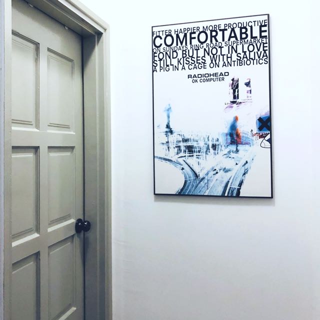 Radiohead album Poster (3x2ft), Furniture & Home Living, Home Decor ...