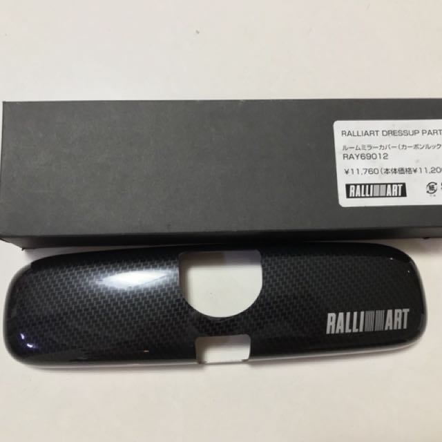 Ralliart Mirror cover, Car Accessories on Carousell