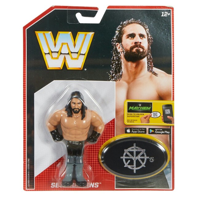 (Set of 4) Mattel WWE Retro Series 3 Mayhem Game App Action Figures (4. ...