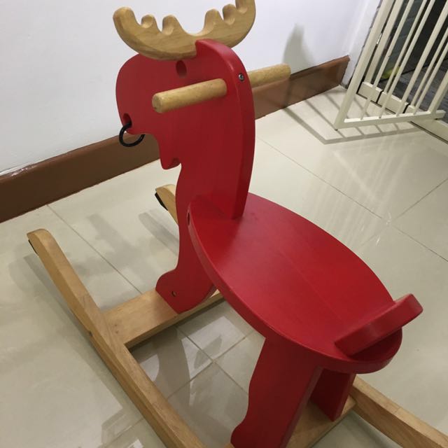 IKEA rocking horse / rocking deer, Babies & Kids, Baby Nursery & Kids ...