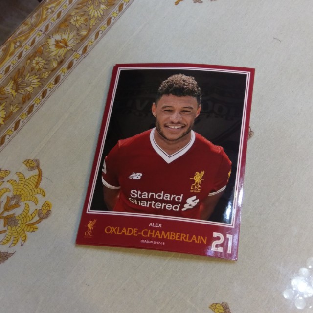 Liverpool Alex Oxlade Chamberlain Photo Poster, Hobbies & Toys ...