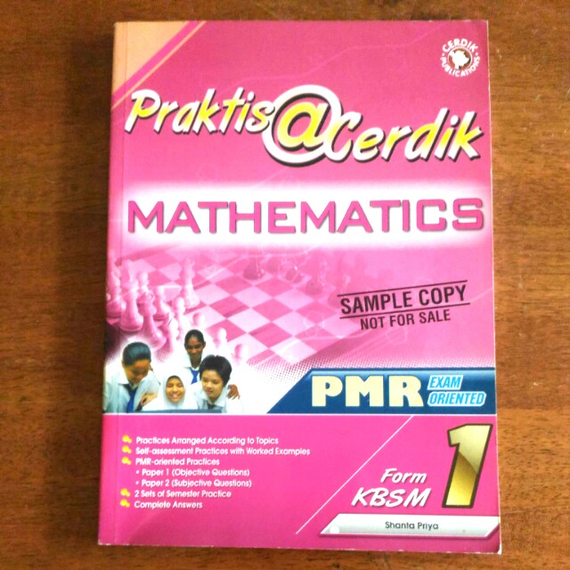 Mathematics PMR tingkatan 1, Hobbies & Toys, Books & Magazines ...