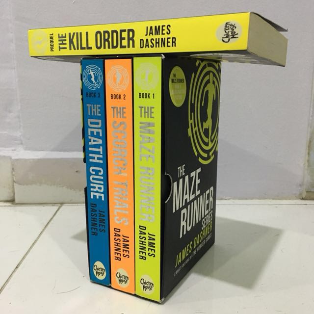 Maze Runner trilogy + prequel (4 Books) , Hobbies & Toys, Books ...