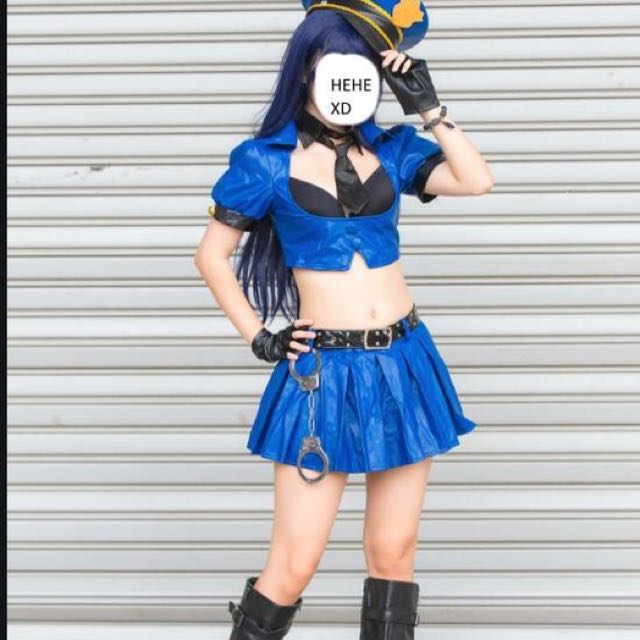 Officer Caitlyn league of legends, Entertainment, J-pop on Carousell
