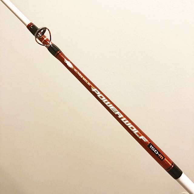 OGK Japan Solid Glass Power Wolf Fishing Rod, Sports Equipment, Fishing ...