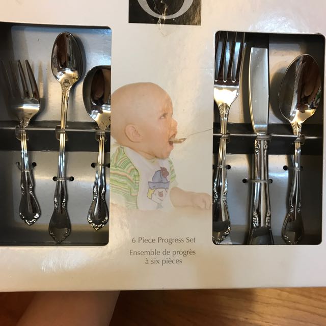 Oneida 6 piece progress set, Babies & Kids, Nursing & Feeding, Weaning & Toddler Feeding on ...