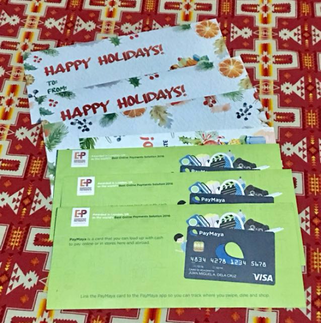 Pay Maya Cards (on hand), Tickets & Vouchers, Store Credits on Carousell