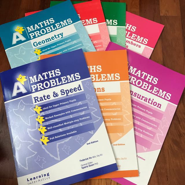 PSLE A* STAR MATHS PROBLEMS by learning interactive, Hobbies & Toys ...