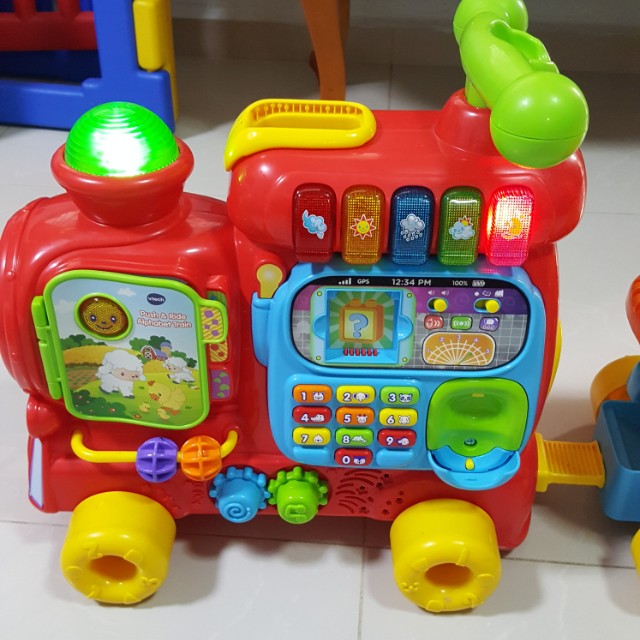 Push & Ride Alphabet Train, Babies & Kids, Infant Playtime on Carousell