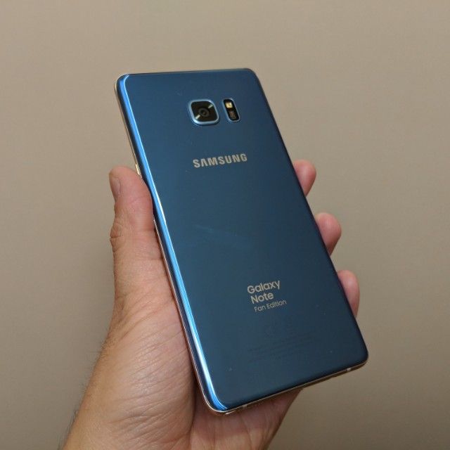 Samsung Galaxy Note FE 64GB Coral Blue (Dual Sim), Mobile Phones ...